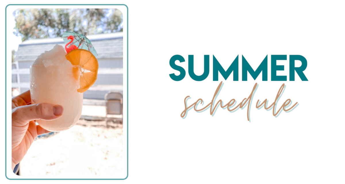 Summer schedule for families with young kids – Sandbox Academy