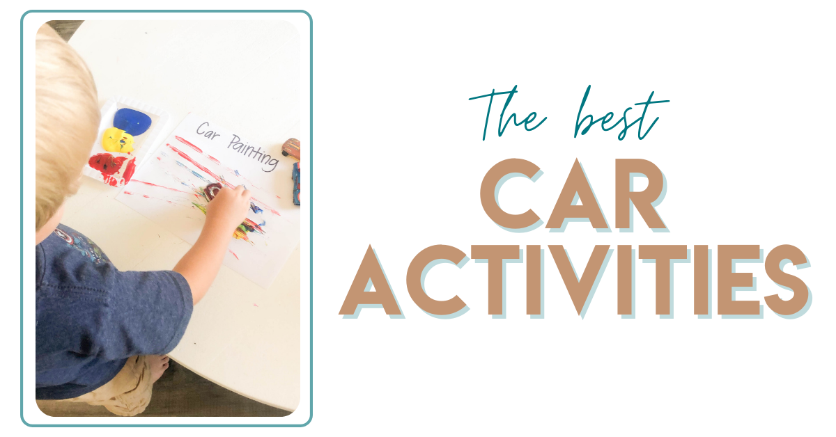 The best toy car activities for preschool! – Sandbox Academy